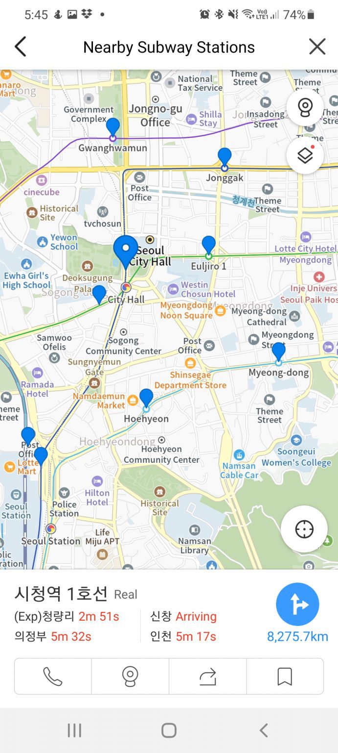 Mastering Navigation in Korea: A Beginner's Guide to Using Kakao Map in English | Korea Travel ...